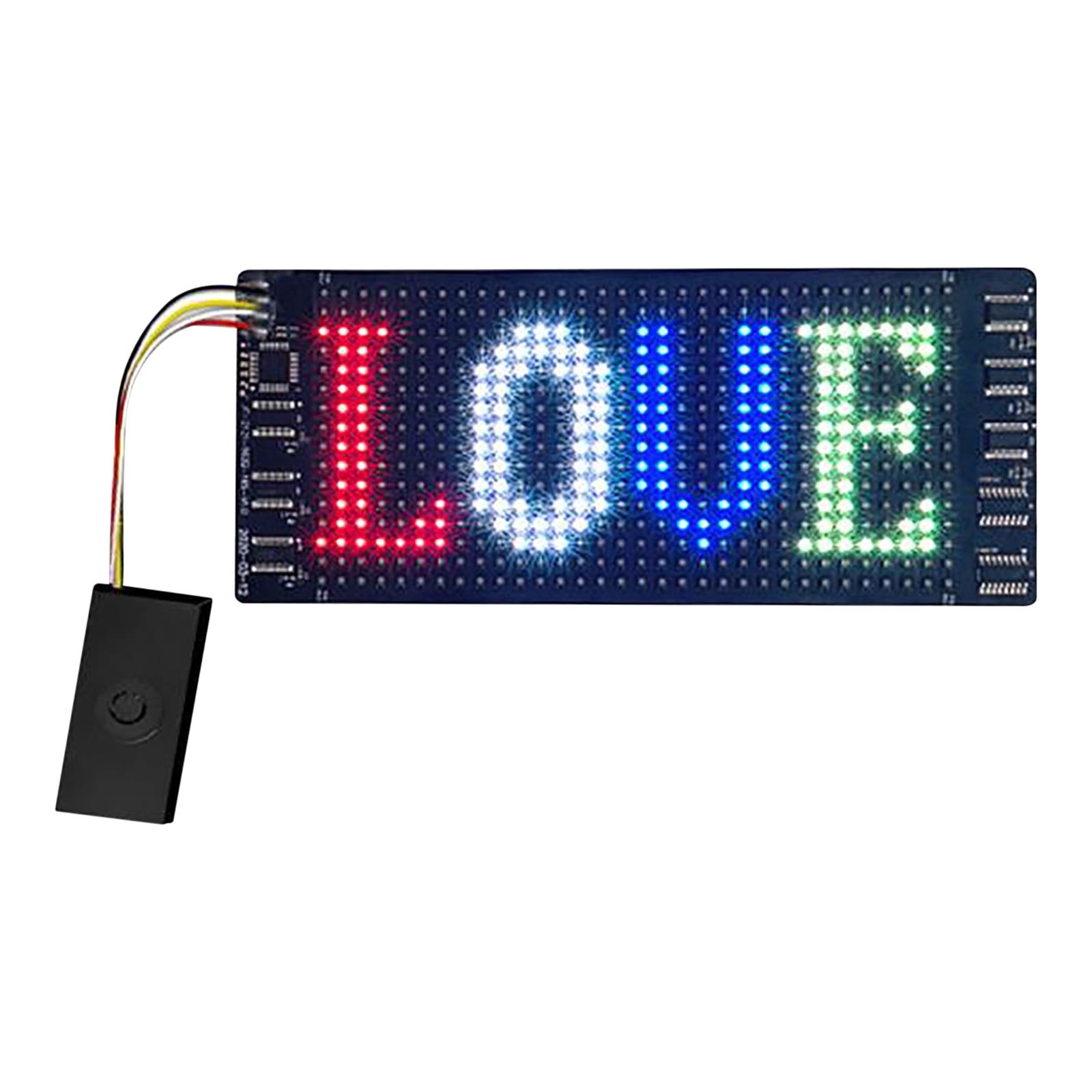 Valentine's Day Color LED Display, Scrolling Walking LED Flexible ...