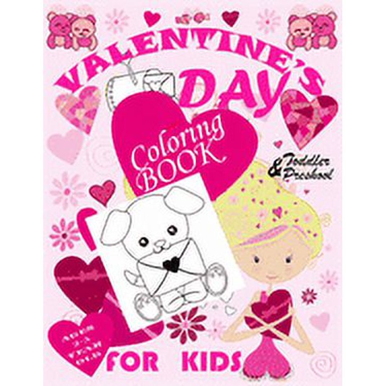 preschool coloring pages for valentines day