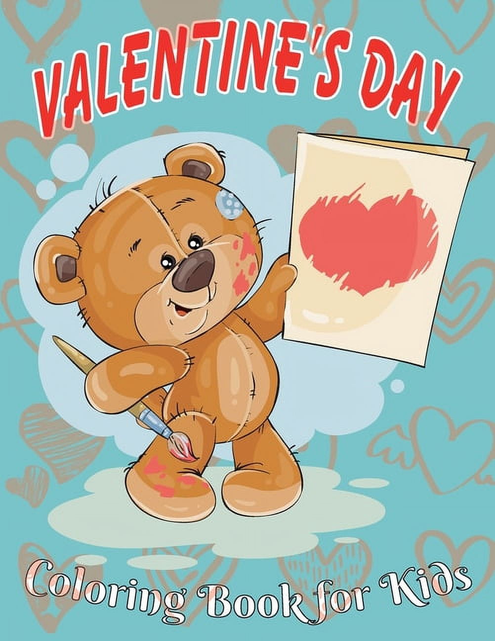 Valentine's Day Coloring Book for Kids: 8.5*11, 100 page - Valentine's ...