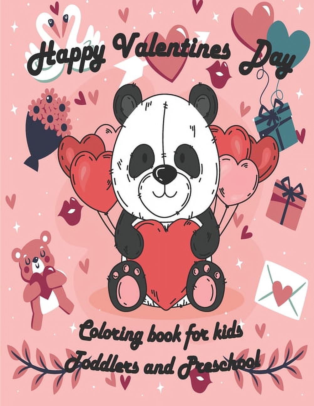 Valentine's Day Coloring Book for Kids: valentines coloring book for ...