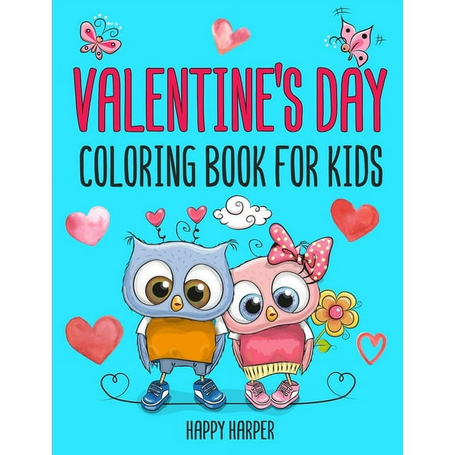 Valentine's Day Coloring Book (Paperback) - Walmart.com