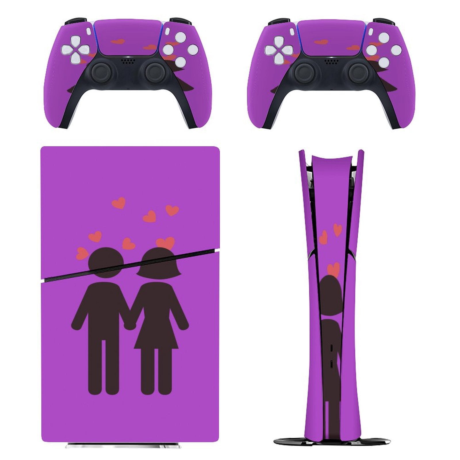 Valentine's Day, Couples, Simplicity PS5/PS5 Slim Digital Disc Skin ...
