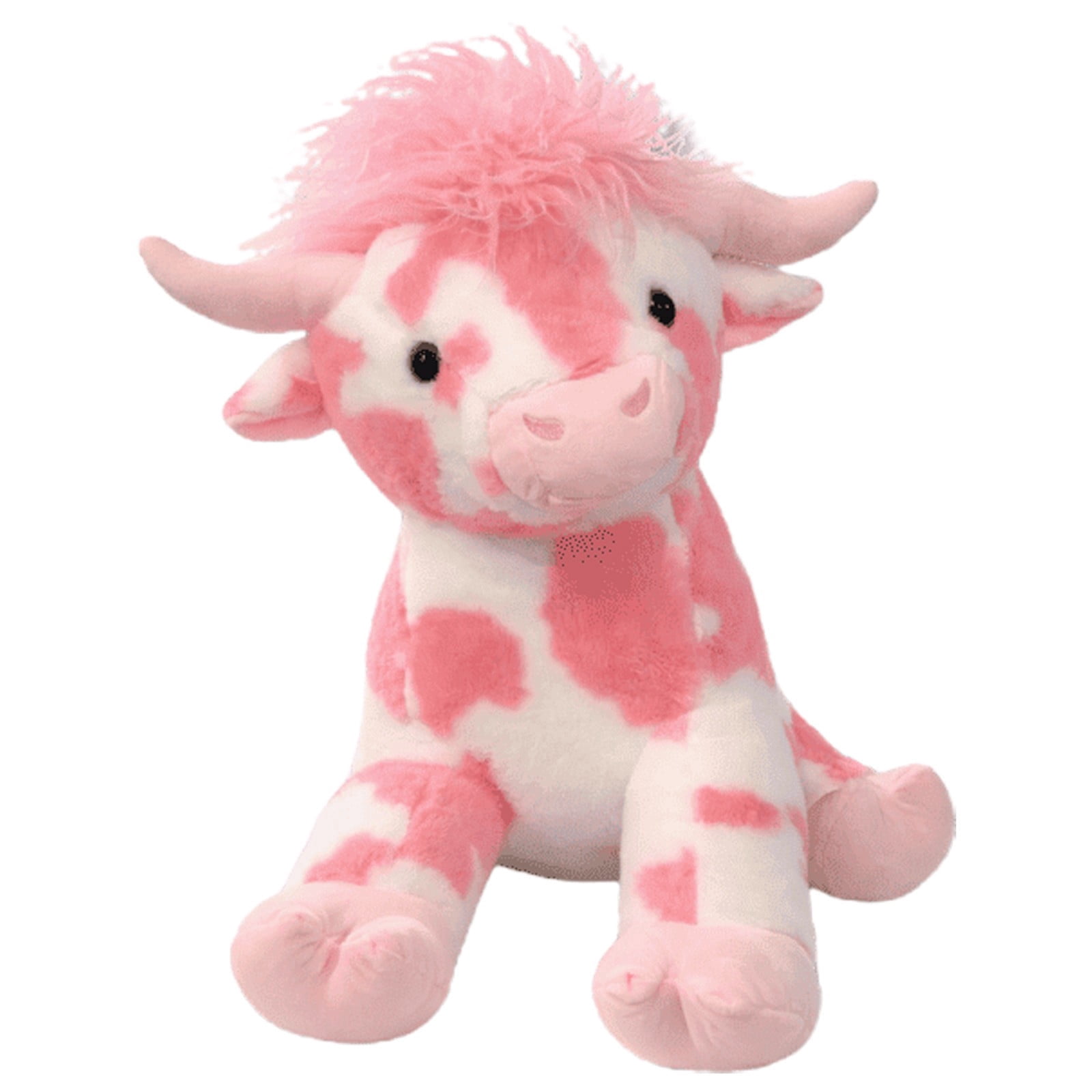Valentine's Day Cow Stuffed Animal, Adorable Pink and White Cows ...
