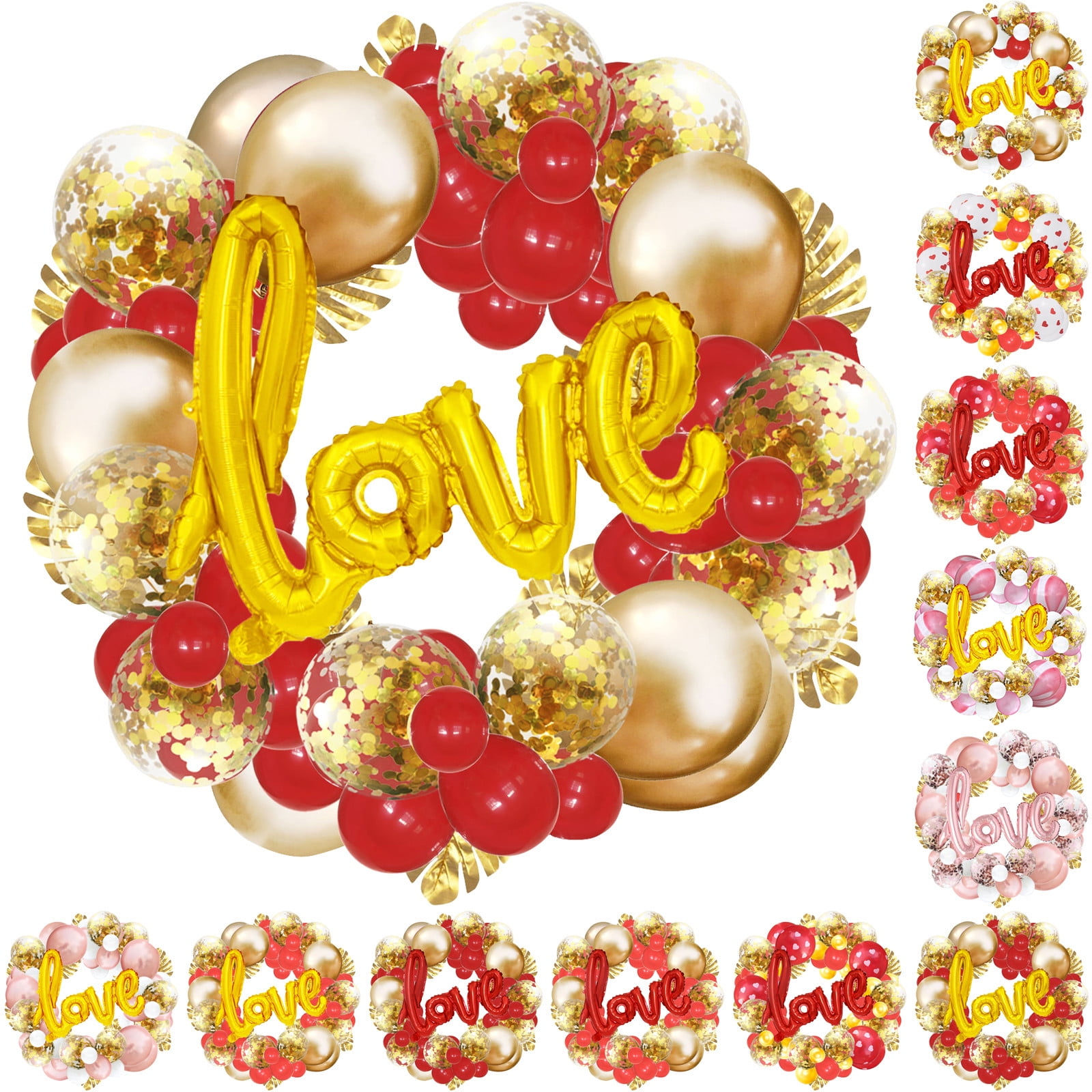 Valentine’s Day Decorations Kit, Balloons Garland Kit, Love Balloons ...