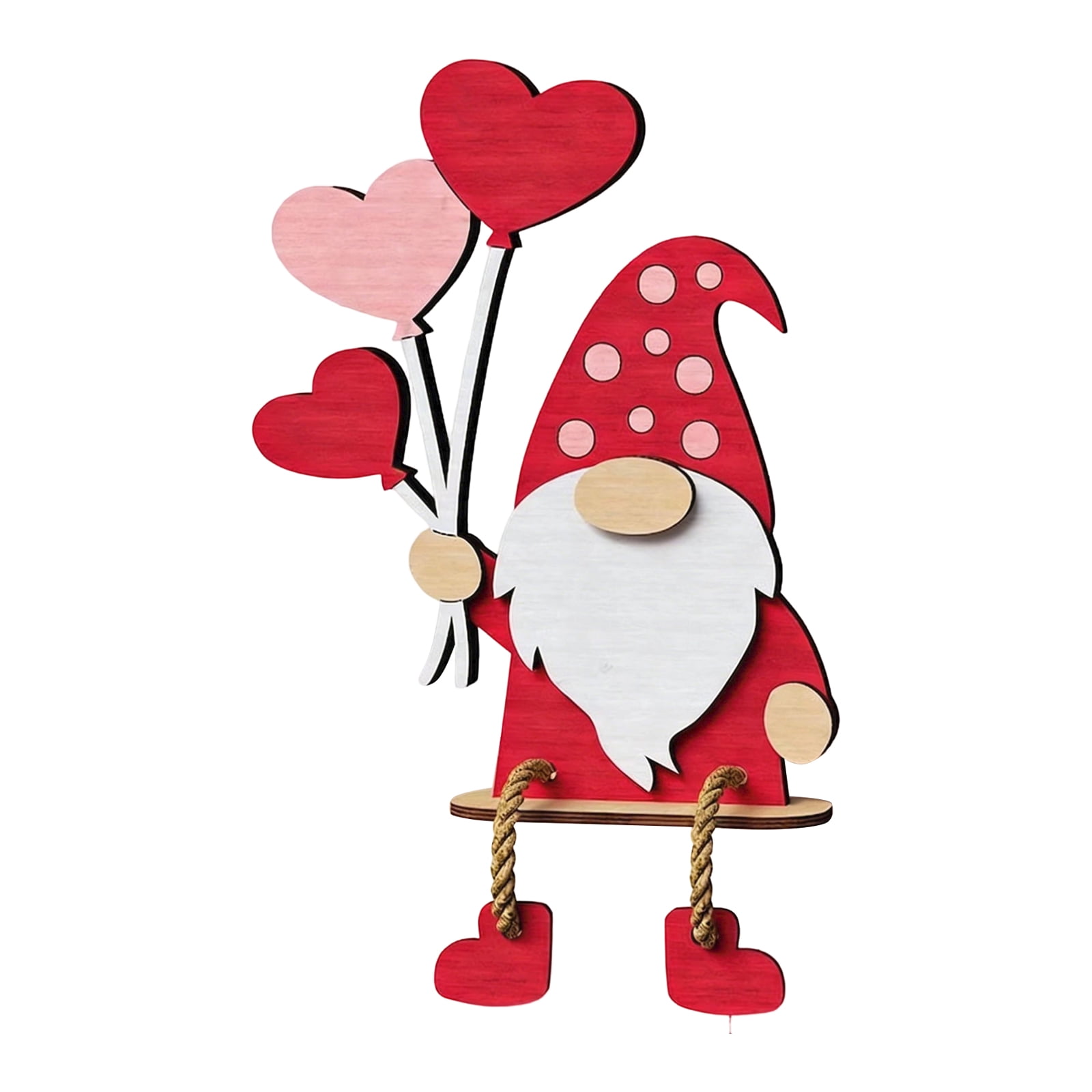 Valentine's Day Dwarf Heart - Shaped Pattern Decorative Ornament ...