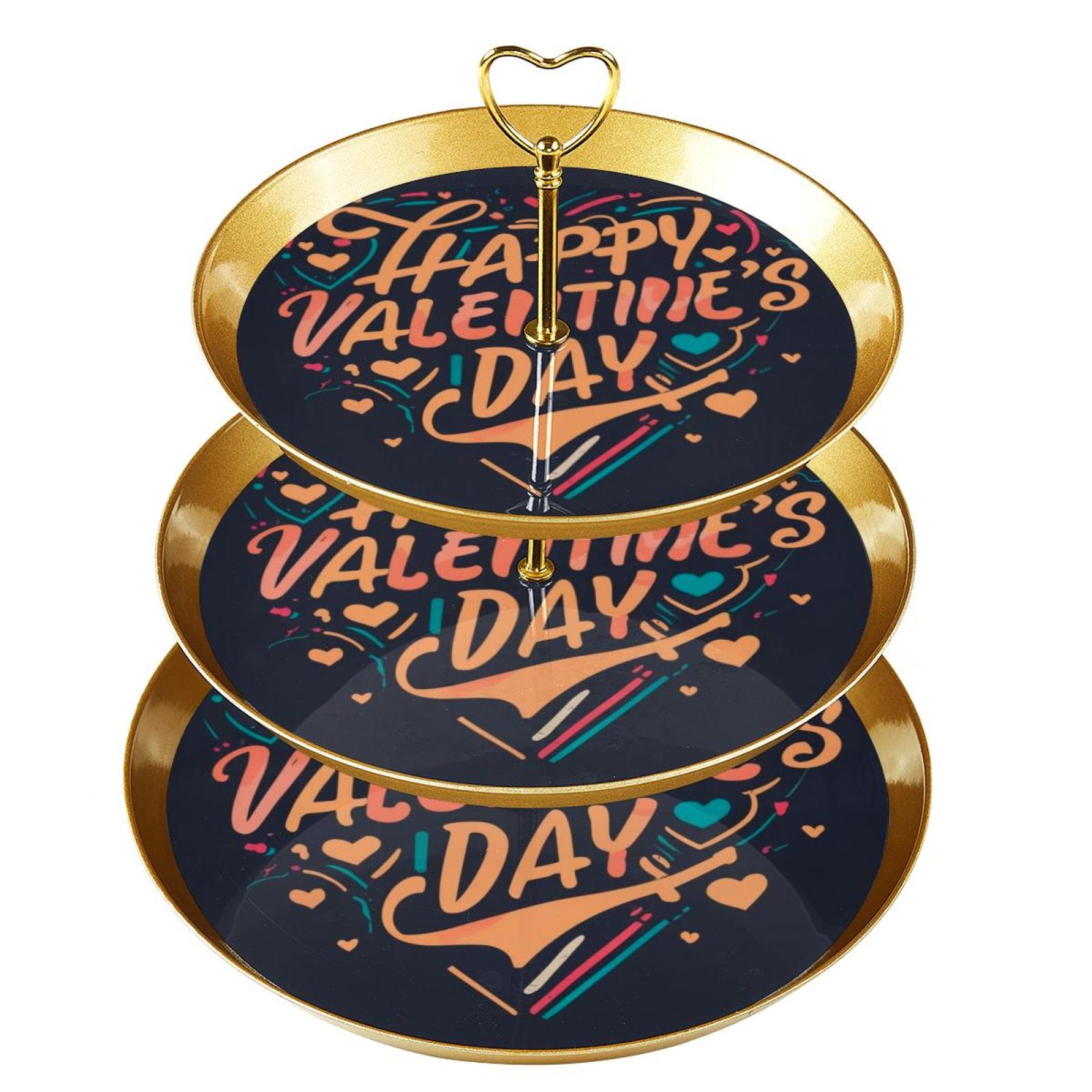 Valentine's Day Font Elegant Cupcake Tower Stand for Dessert Table ...