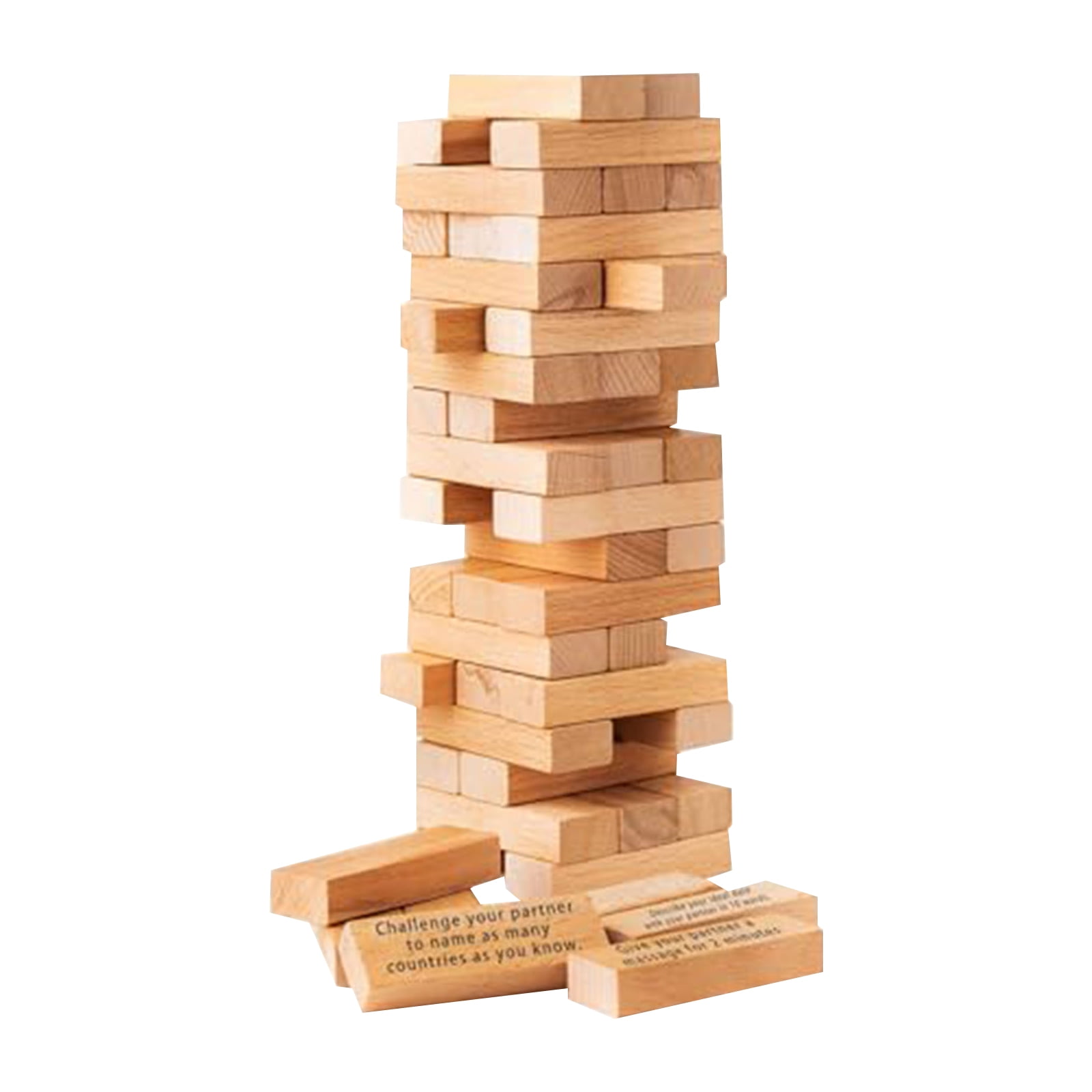 Valentine's Day Gift Unforgettable Couples' Game, Wood Block Stacking ...