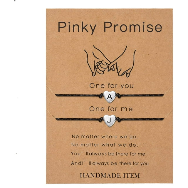 Valentine's Day Gifts Pinky Promise Bracelets Friendship Couple ...