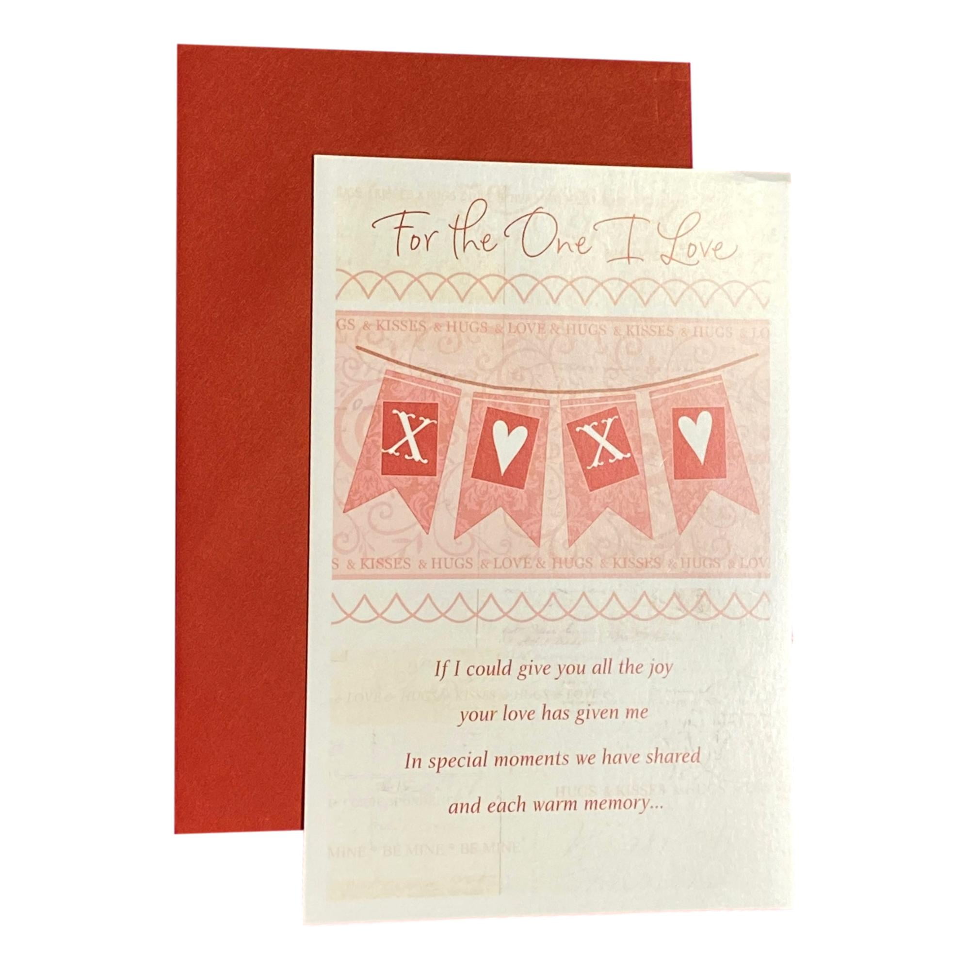 Valentine's Day Greeting Card for Wife/Husband - For the One I Love If ...