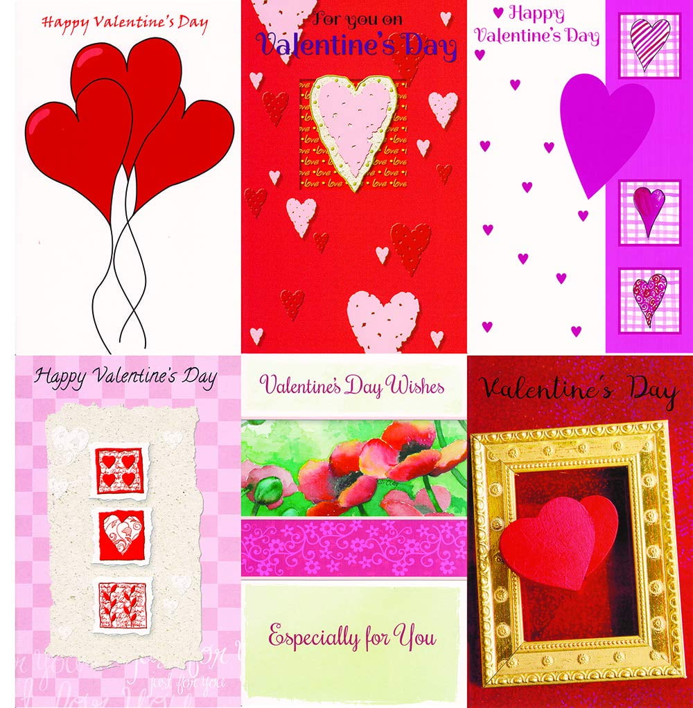 Valentine's Day Greeting Cards - 36 Assorted - Walmart.com
