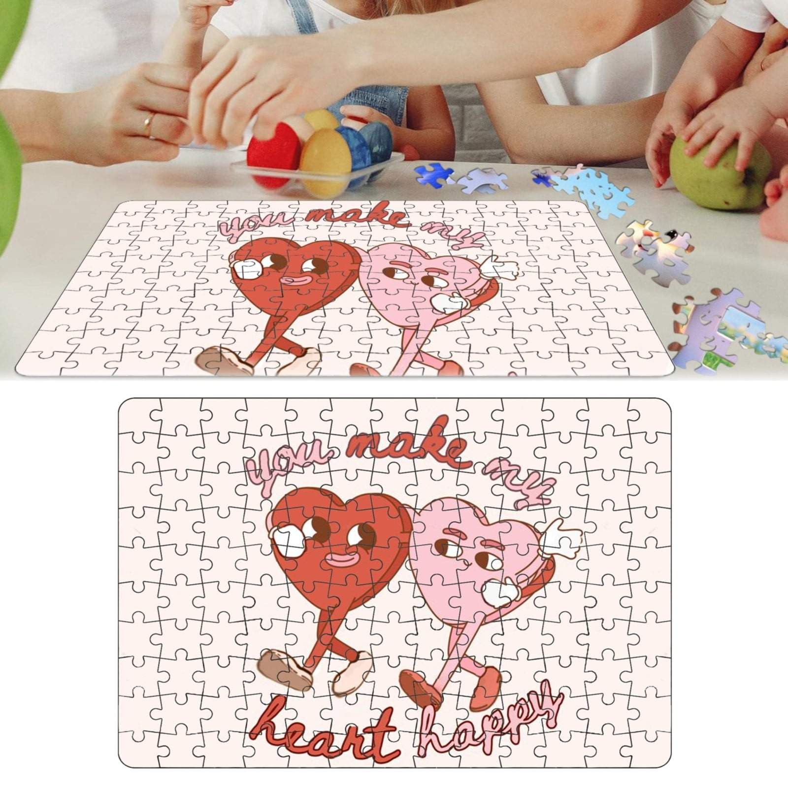 Valentine's Day Happy Puzzle Is Suitable for Children Teenagers and ...