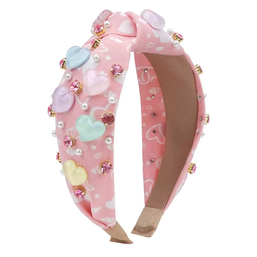 Valentine’s Day Headbands Accessories for Women, Massage Heart Headband ...