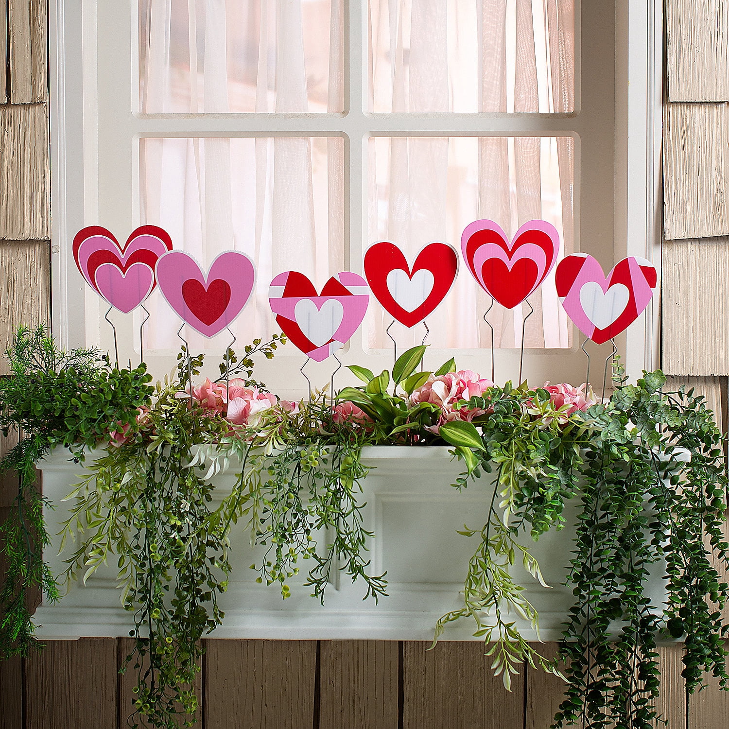 Oriental Trading Company Valentine’s Day Heart Decorative Planter ...