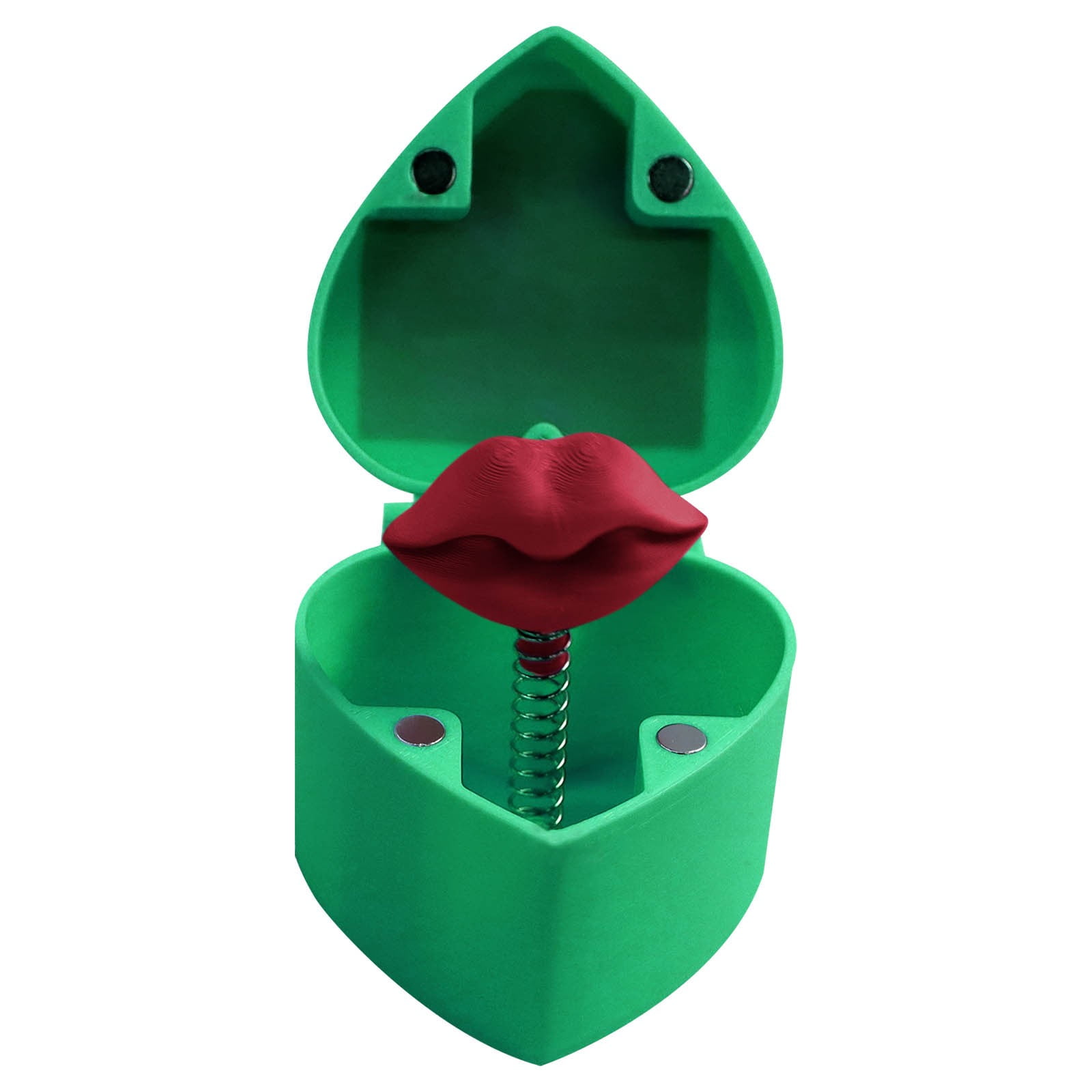 Valentine's Day Heart Shaped Bouncing Gift Box Interactive Spring Lips ...