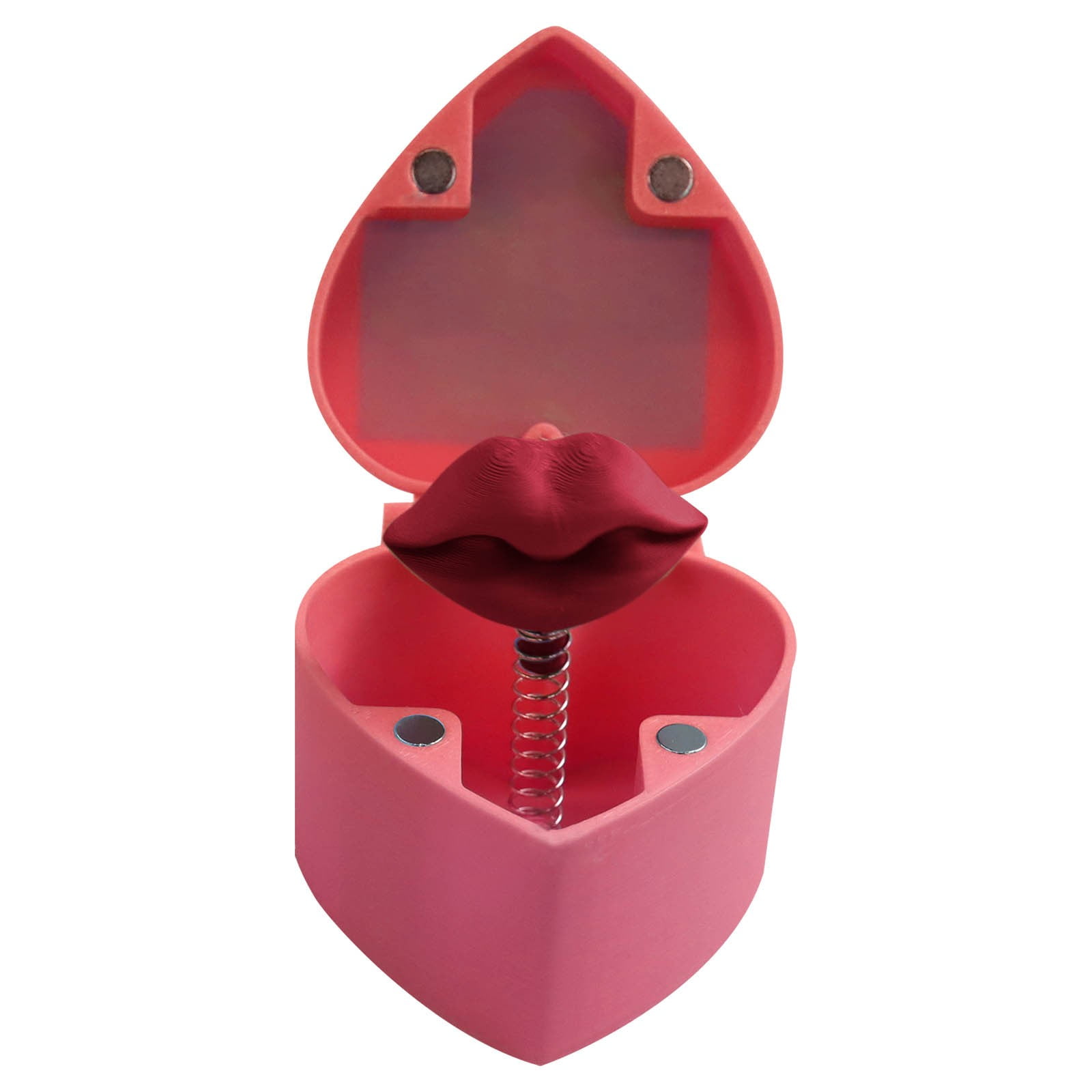Valentine's Day Heart-Shaped Gift Box & Romantic Kiss Bounce Box Gift ...