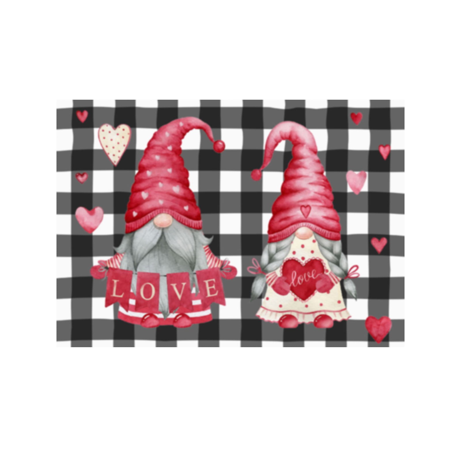 Valentine's Day Insulated Table Mat Home Living Room Table Placemat ...