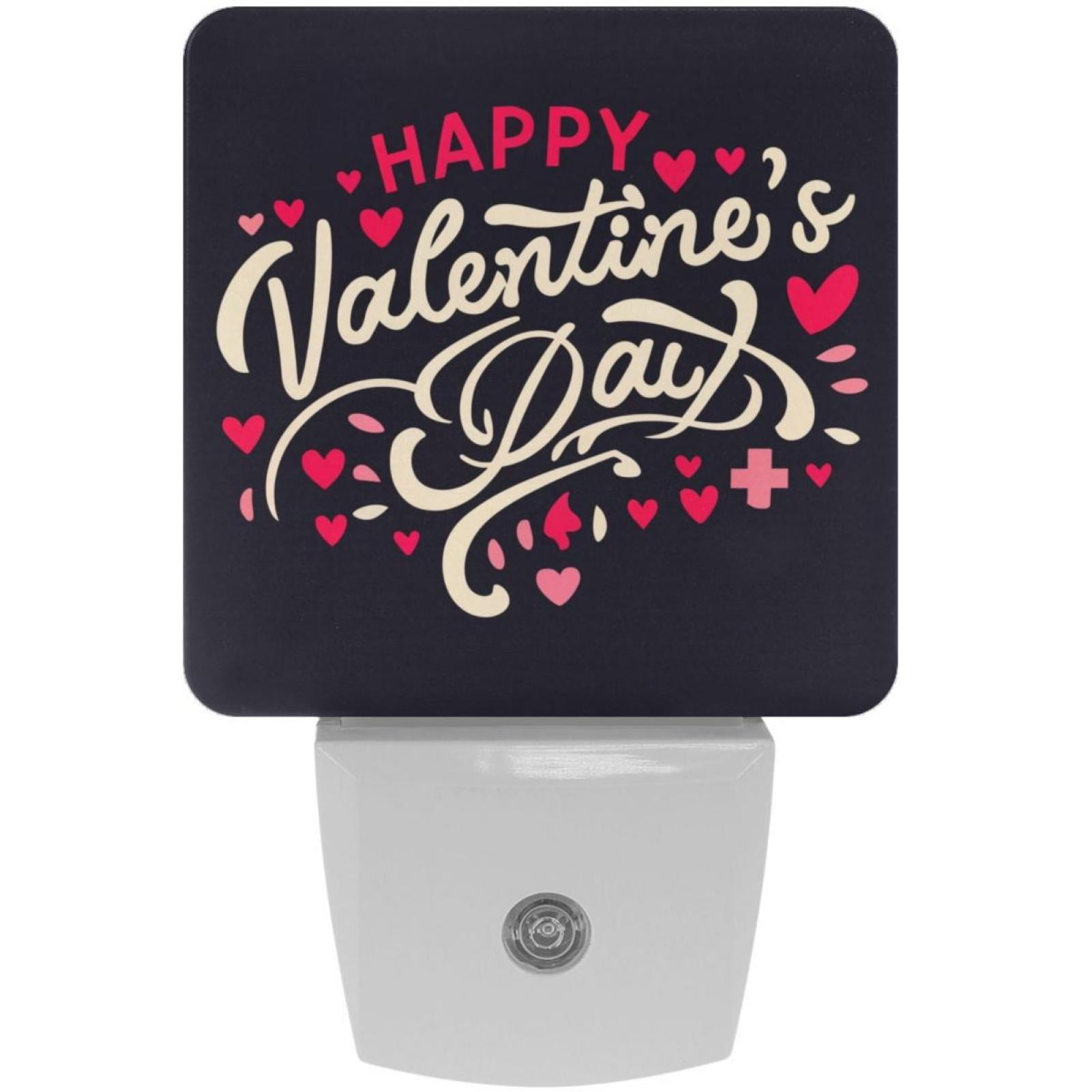 Valentine's Day LED Square Night Light - Compact and Energy Efficient ...