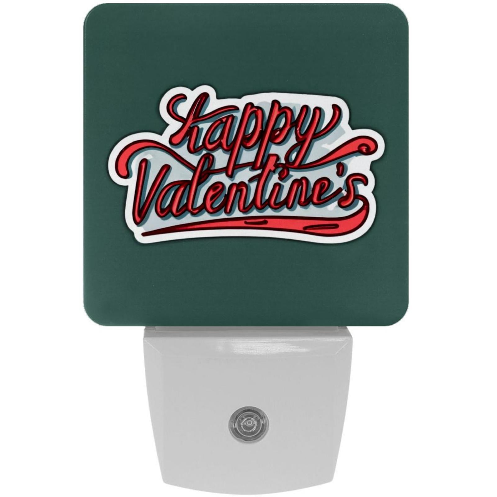 Valentine's Day LED Square Night Lights - Elegant and Energy Efficient ...