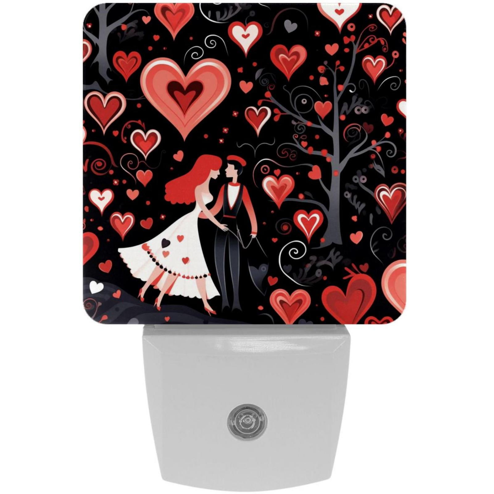 Valentine's Day Love Enhance Your Space with LED Square Night Lights - Versatile & Stylish ...