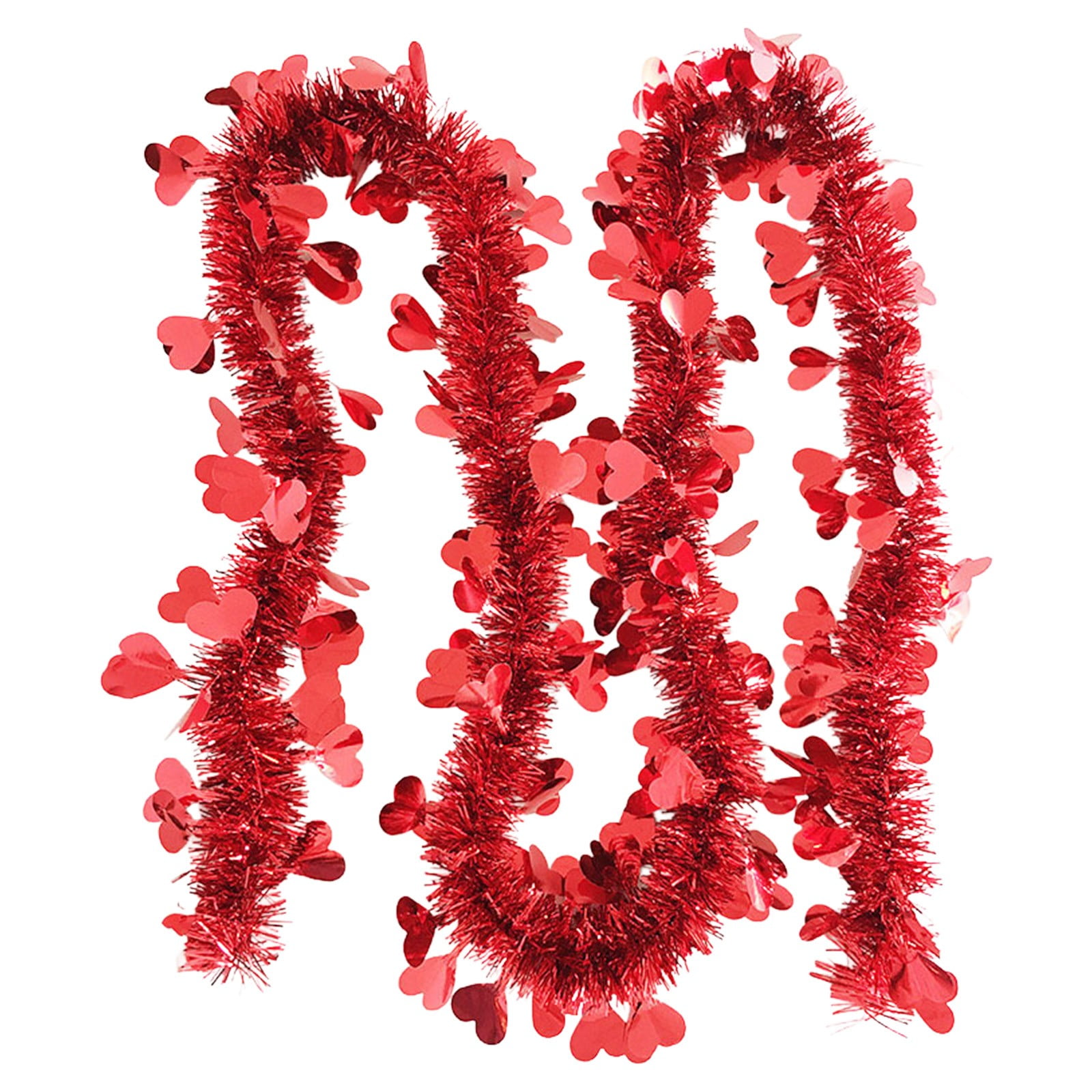 Valentine's Day Love Themed Heart Shaped Pulled Woolen Decoration ...