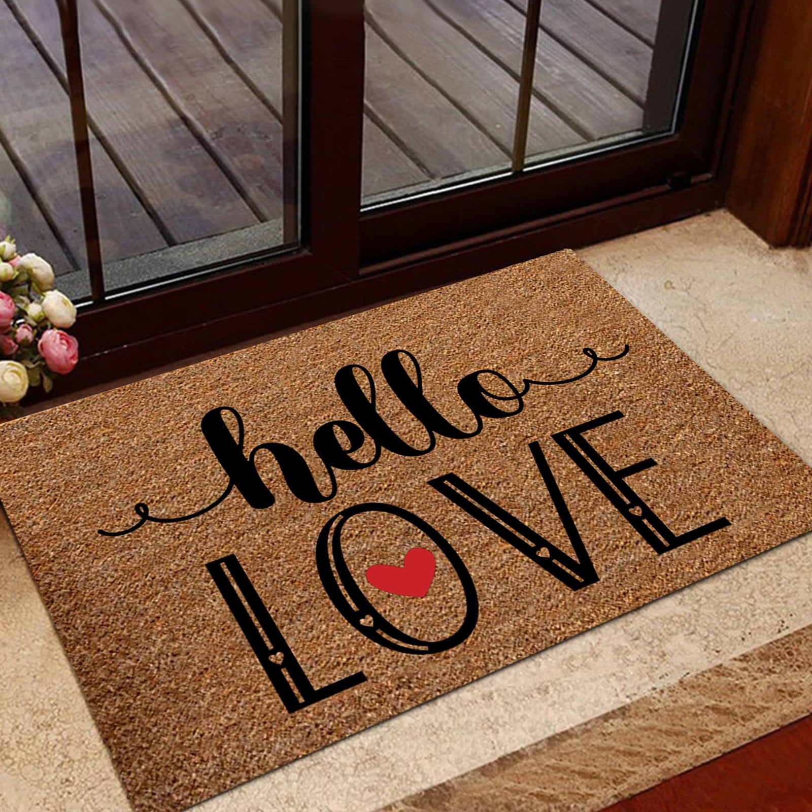 Valentine's Day Outdoor Rug Decoration Doormat Bathroom Welcome Floor ...