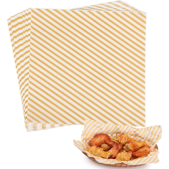 Valentine's Day Parchment Paper for Food Wrapping 12 * 12 Inch, 100 Pcs ...