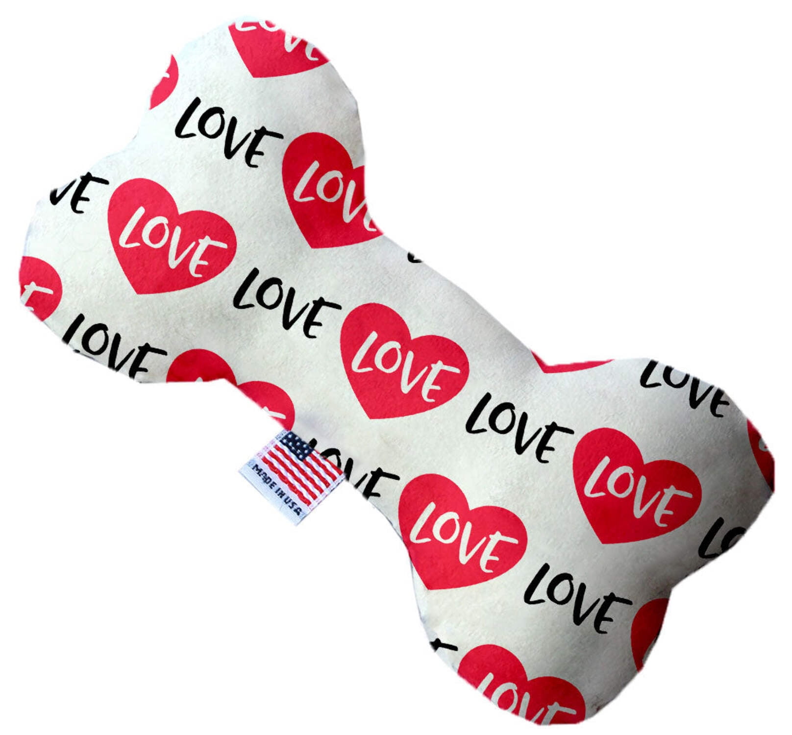 Valentine's Day Pet Dog Plush Heart or Bone Toy, "Sweetheart Group ...