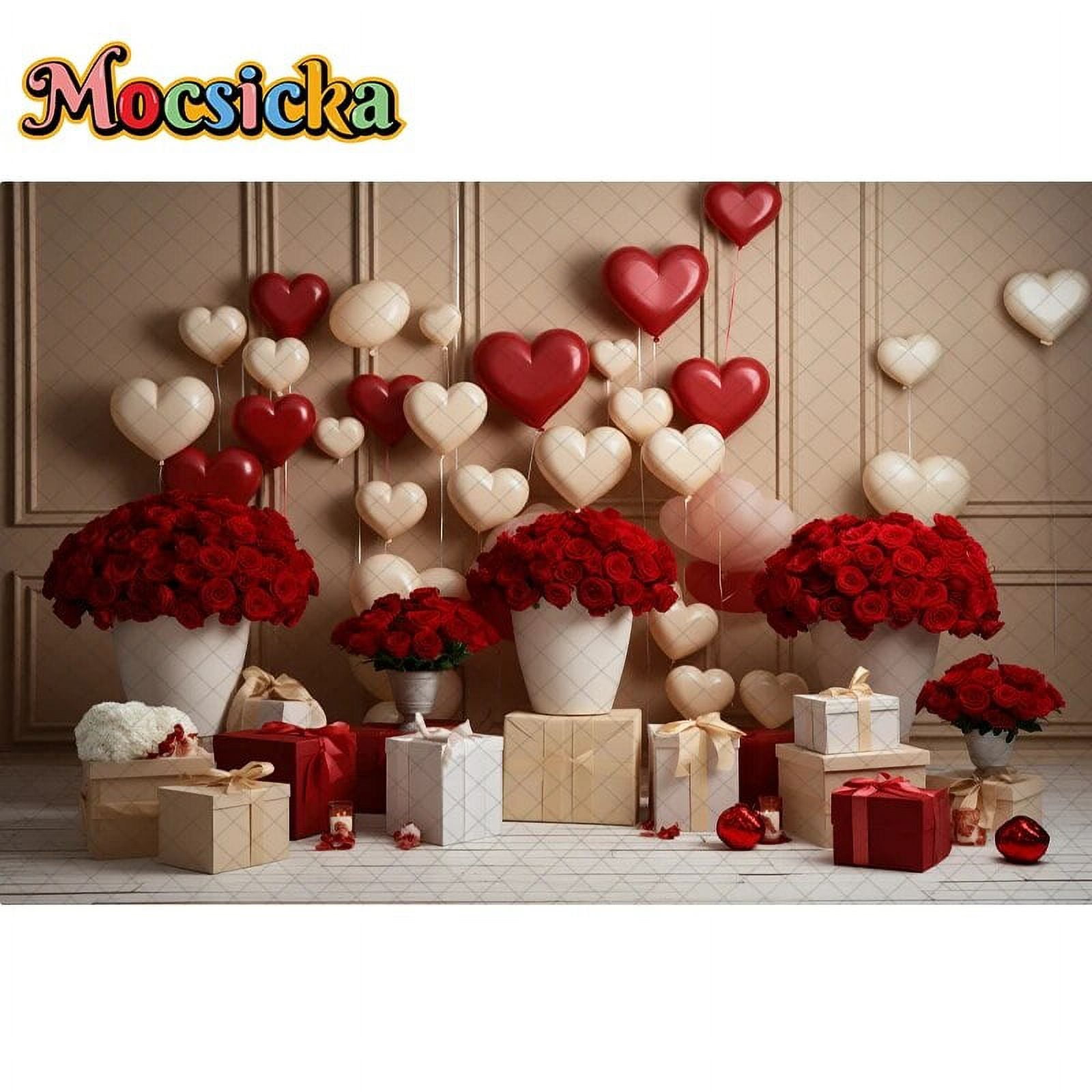 Valentine's Day Photography Background Love Roses Decor Romantic ...