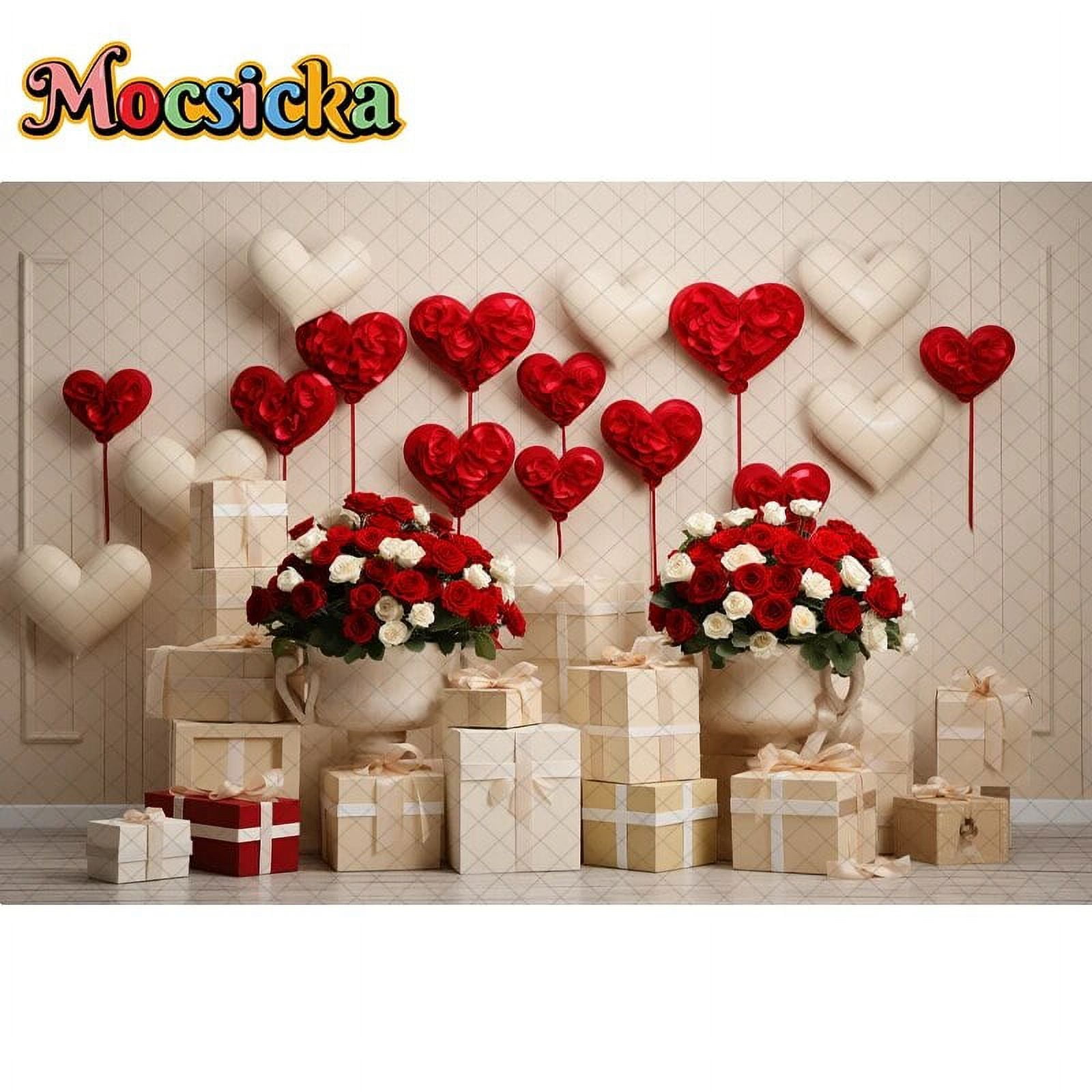 Valentine's Day Photography Background Love Roses Decor Romantic ...