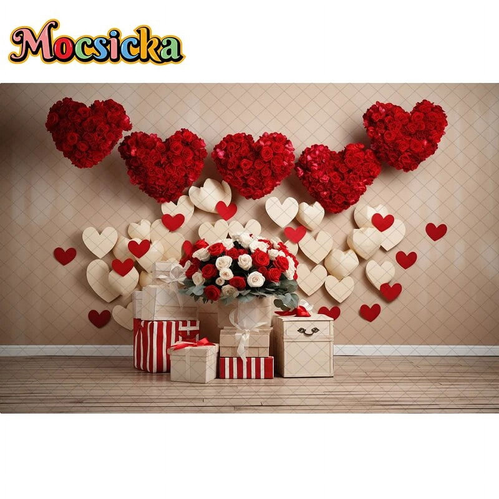 Valentine's Day Photography Background Love Roses Decor Romantic ...