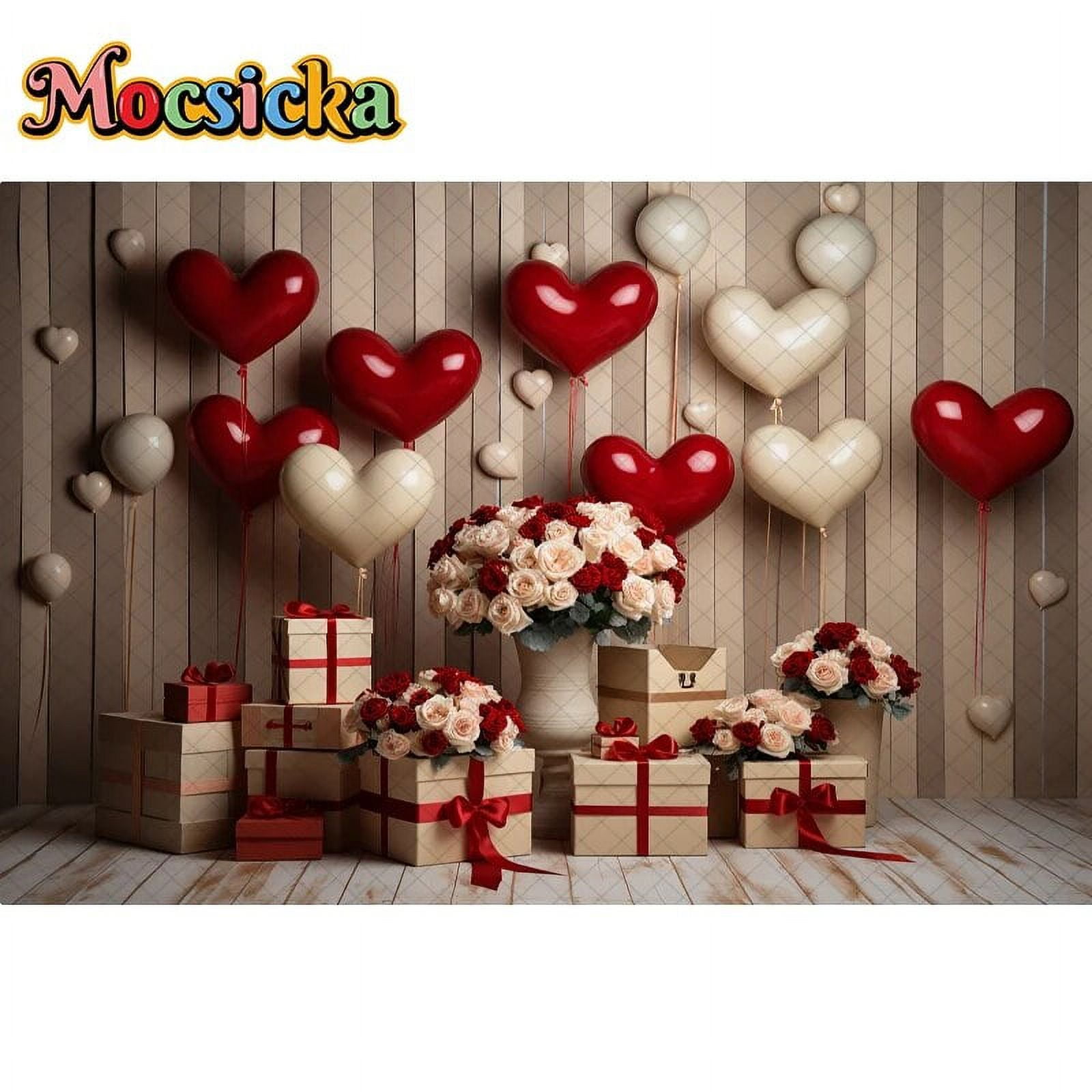 Valentine's Day Photography Background Love Roses Decor Romantic ...