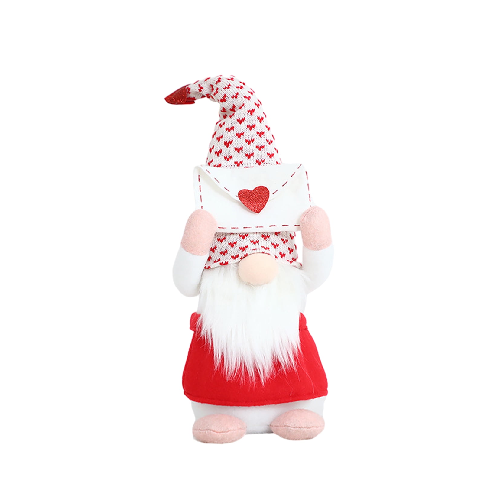 Valentine's Day Plush Doll - Faceless Gnome Design, Vibrant Color ...