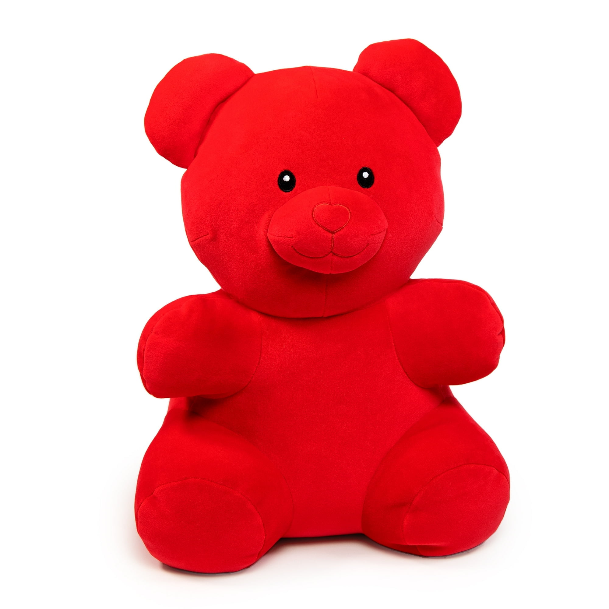 Valentine's Day Red Gummy Bear Plush, 16 in - Walmart.com