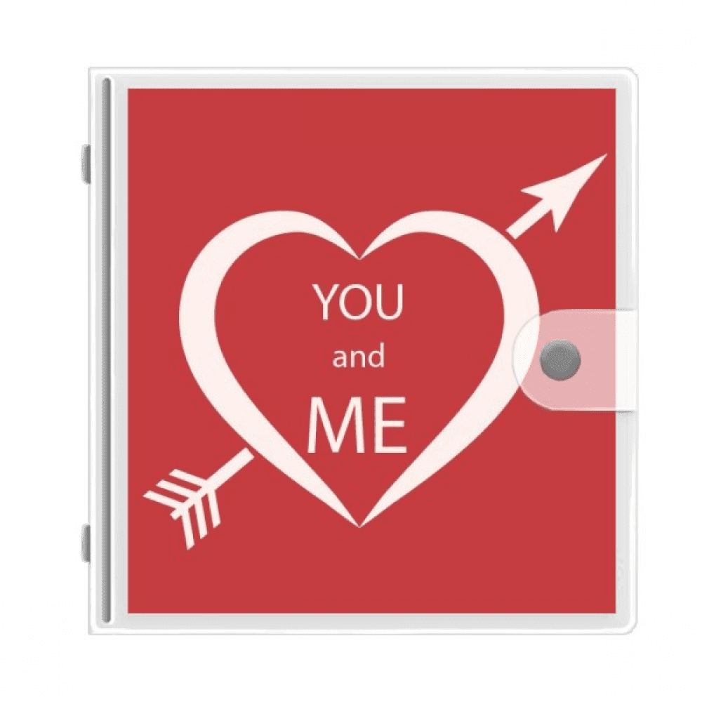 Valentine's Day Red White You And Me Photo Album Wallet Wedding Family ...
