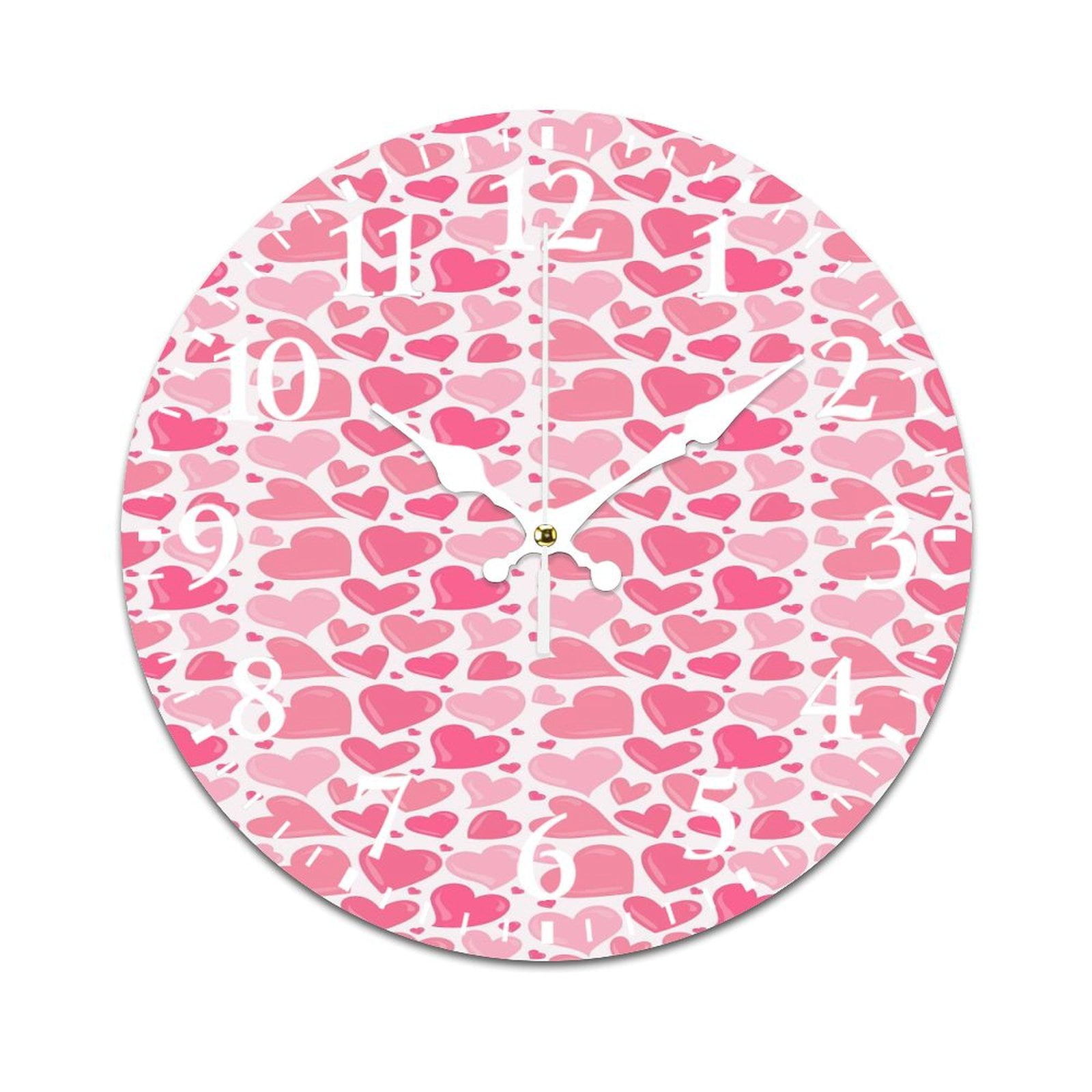 Valentine's Day Romantic Love Wall Clock Modern Design Clocks Wall ...
