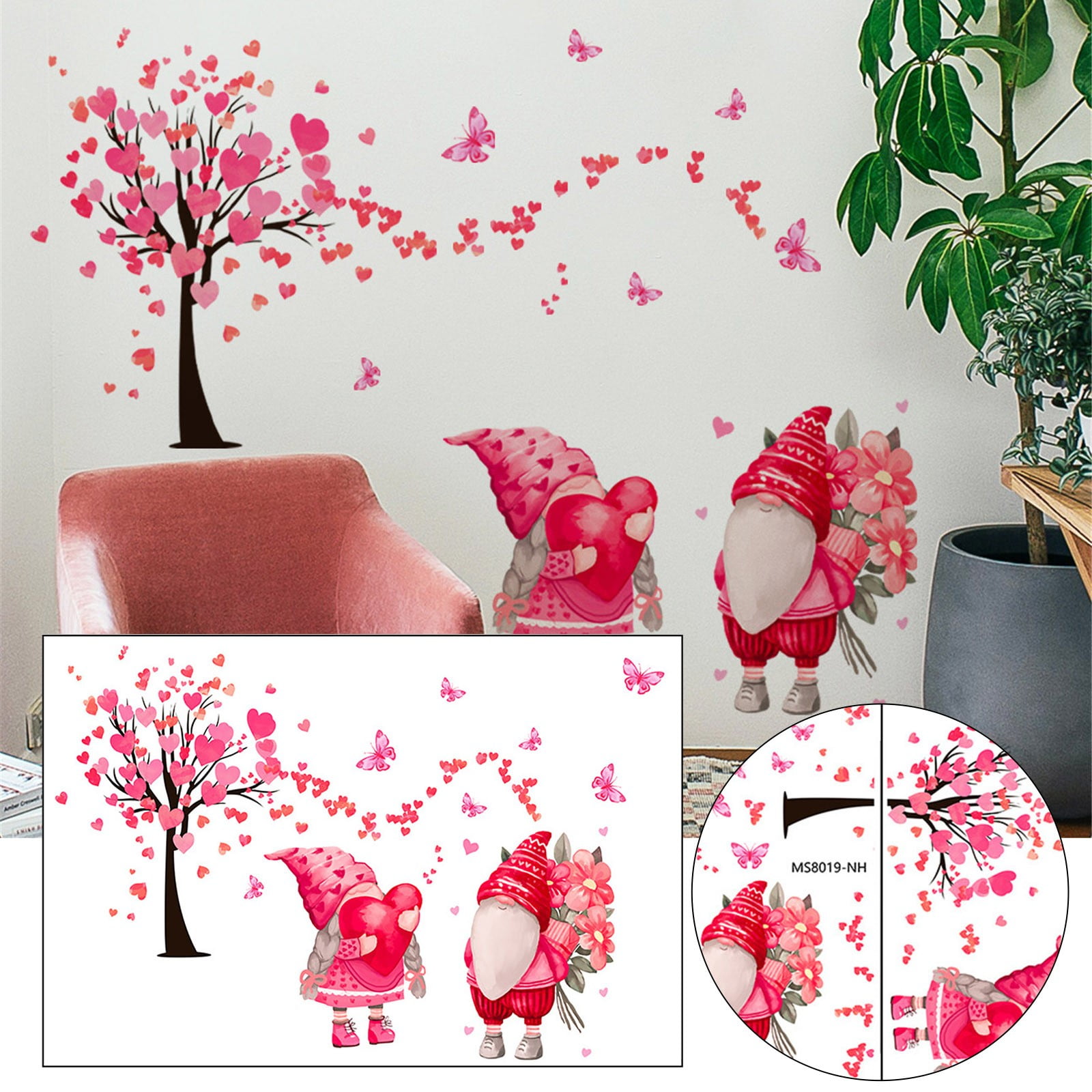 Wall Stickers Holiday Decorations Wall Stickers Removable Wall Art ...