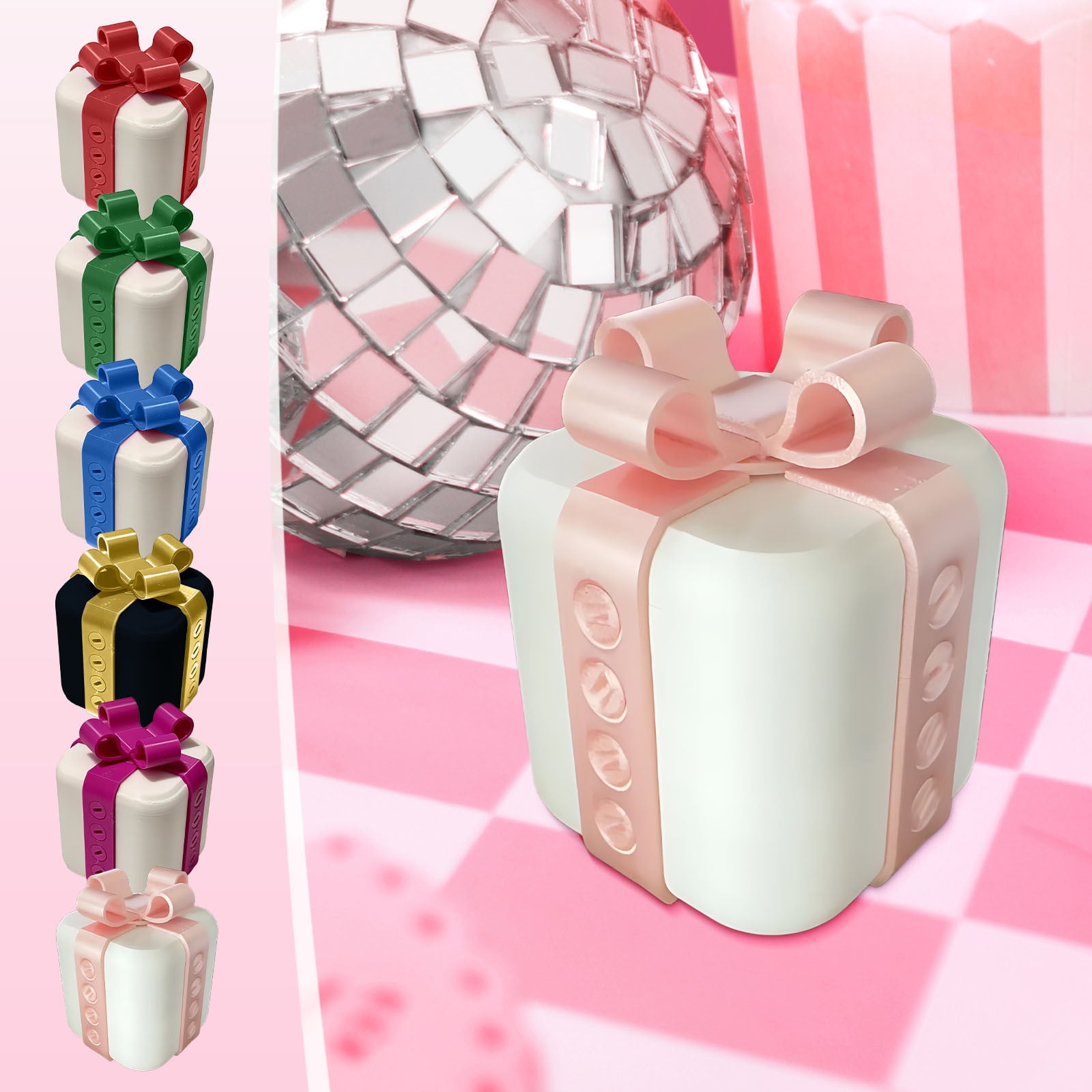 Valentine's Day Rounded Surprise Gift Box,Annoying Gift Box with Screws ...