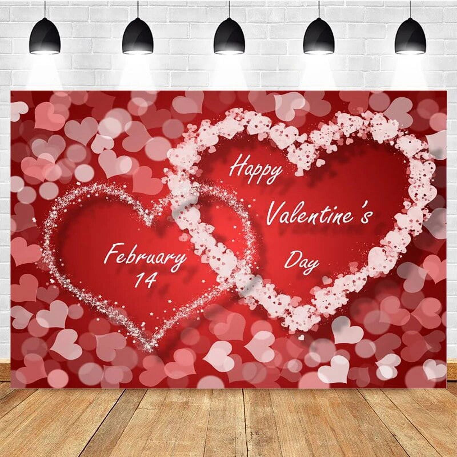 Valentine's Day Theme Photography Background Sweet Love Decoration ...