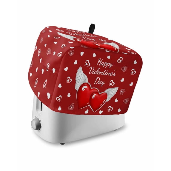 Valentine's Day Toaster Cover 4 Slice, Large Kitchen Appliance Covers ...