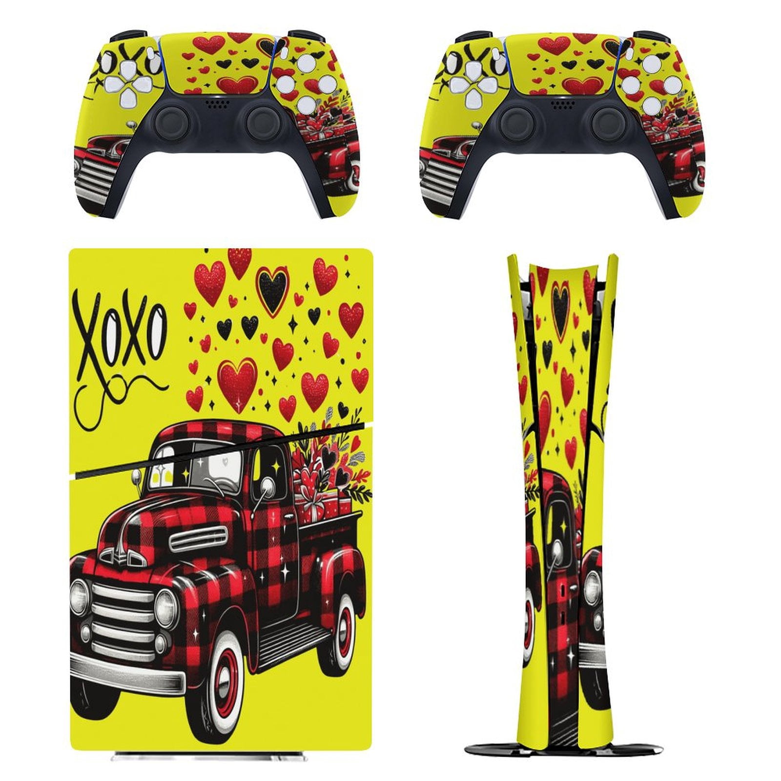 Valentine's Day, Trucks PS5/PS5 Slim Digital Disc Skin Sticker For ...
