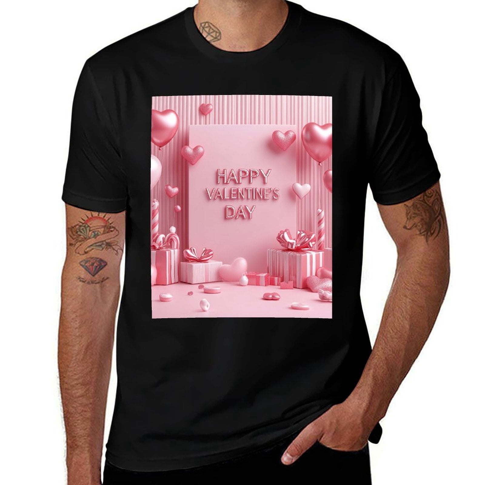 Valentine's Day Unisex Couple Hoodies Anniversary Gift Couple T-shirts ...