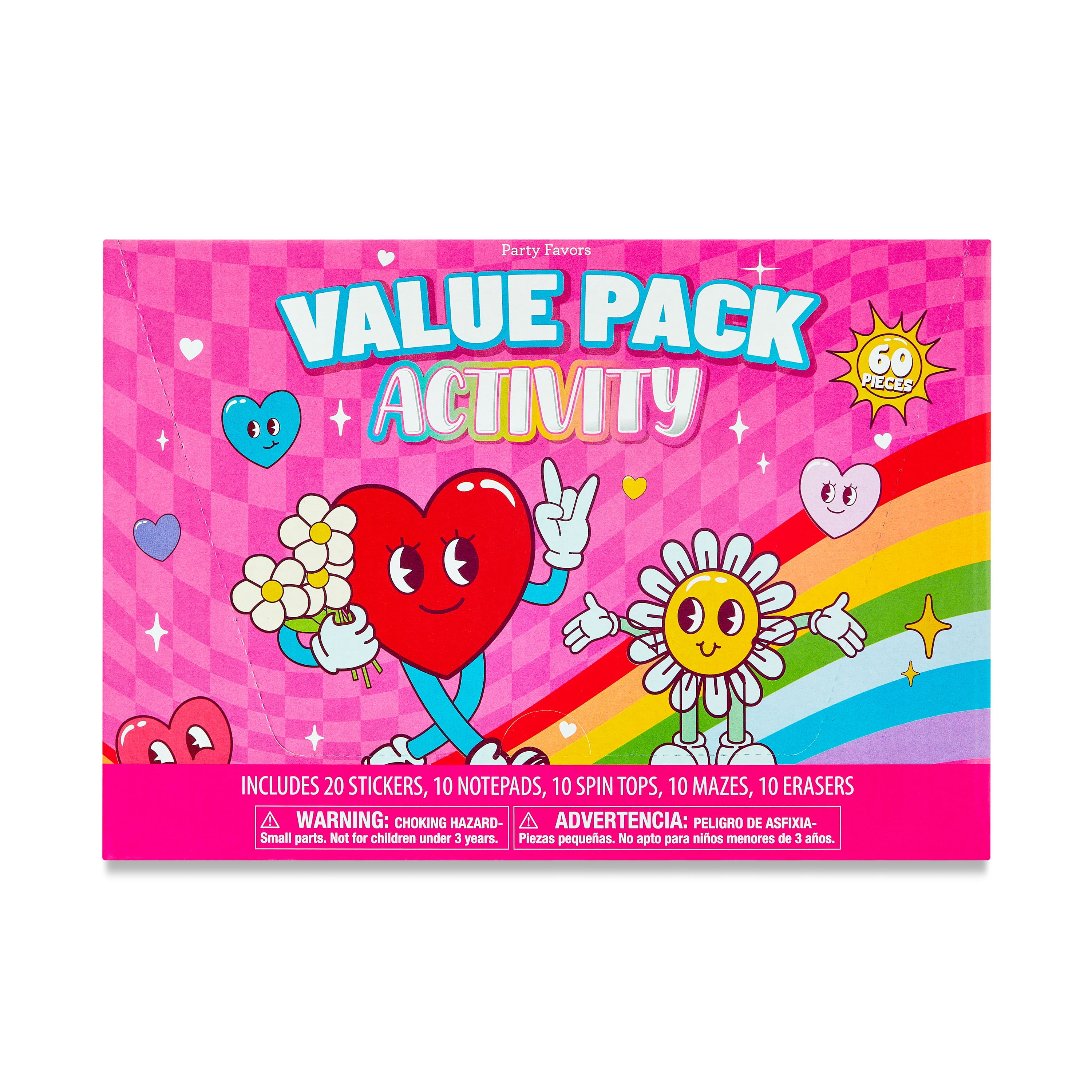 Valentine's Day Value Pack Activity Party Favors, 60 Pieces, by Way To ...