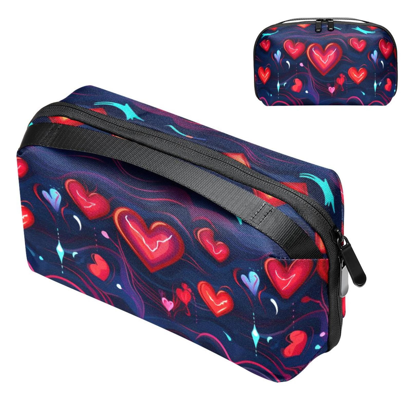 Valentine's Day Waterproof Oxford Fabric USB Pouch Hard Drive Case ...