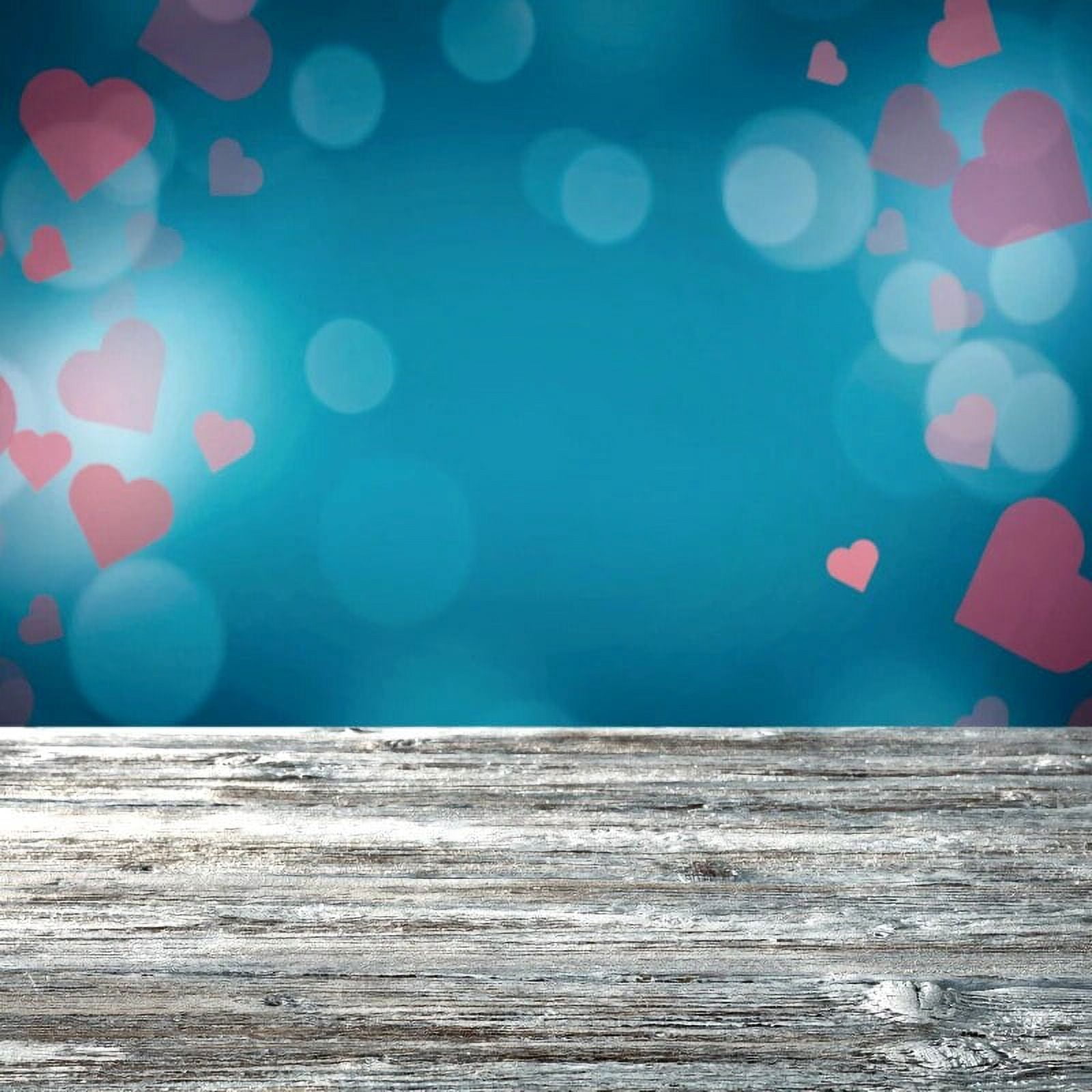 Valentine's Day Wedding Love Heart Forest Scene Photography Backdrop ...