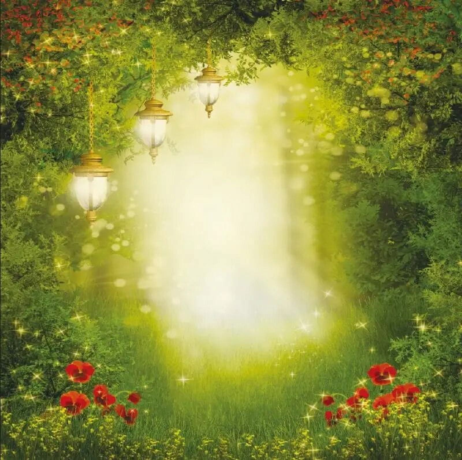 Valentine's Day Wedding Love Heart Forest Scene Photography Backdrop ...