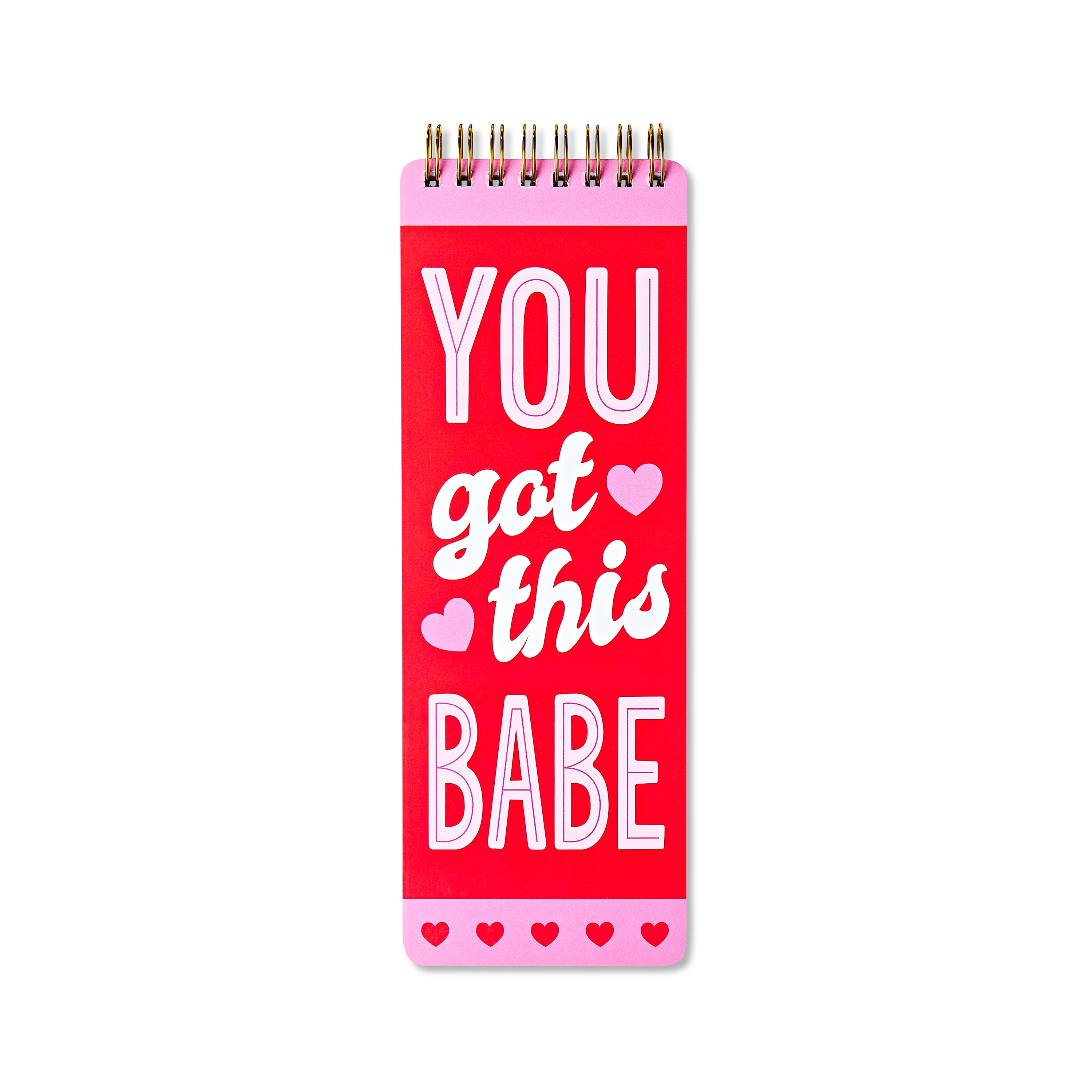 Valentine's Day You Got This Babe Spiral Notebook, 9 in x 3 in, by Way ...