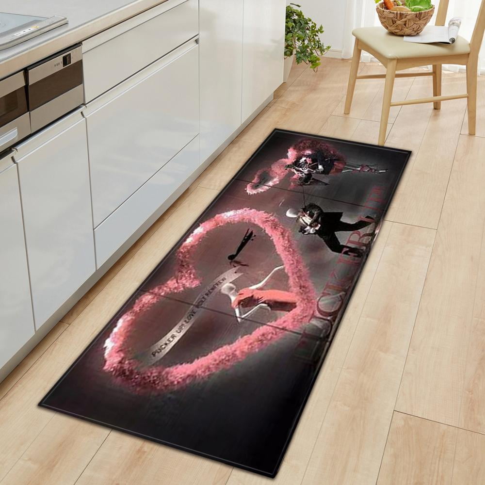 Valentine's Day restaurant mat home entrance door rectangular corridor ...