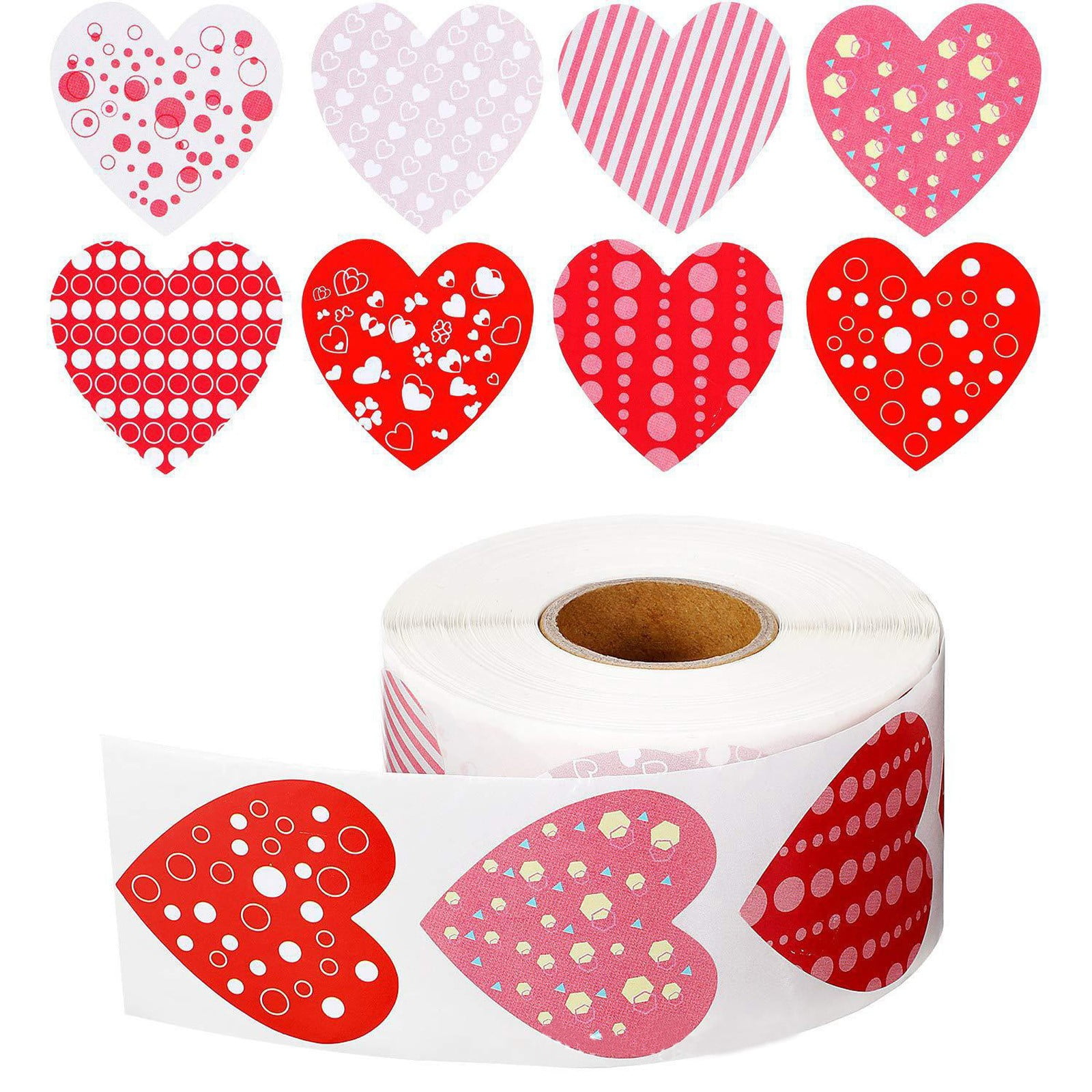 Valentine sticker; sticker decoration; sticker tape; (500 pieces per ...
