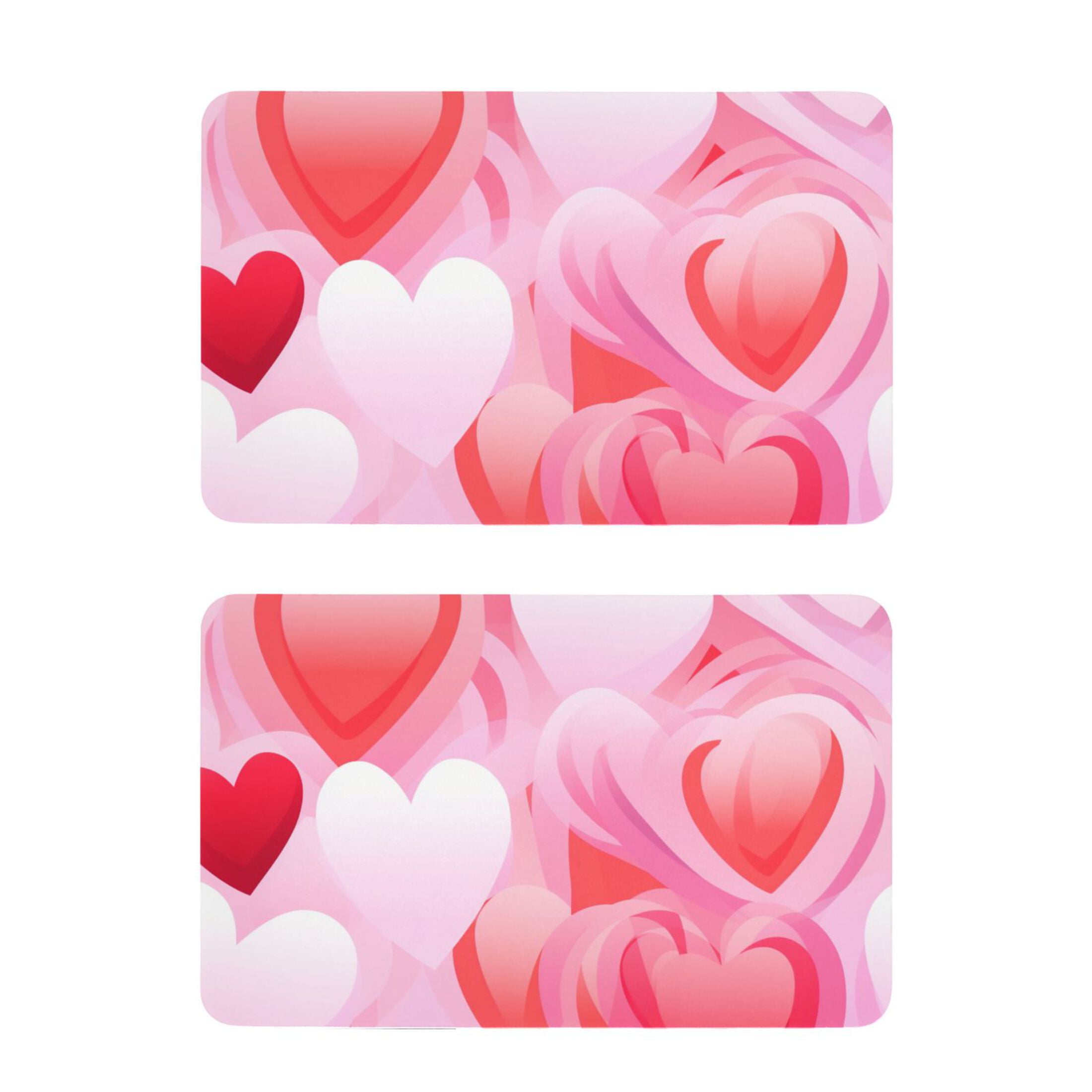 Valentine with Love Hearts Fridge Magnetic Sticker Refrigerator Magnets ...