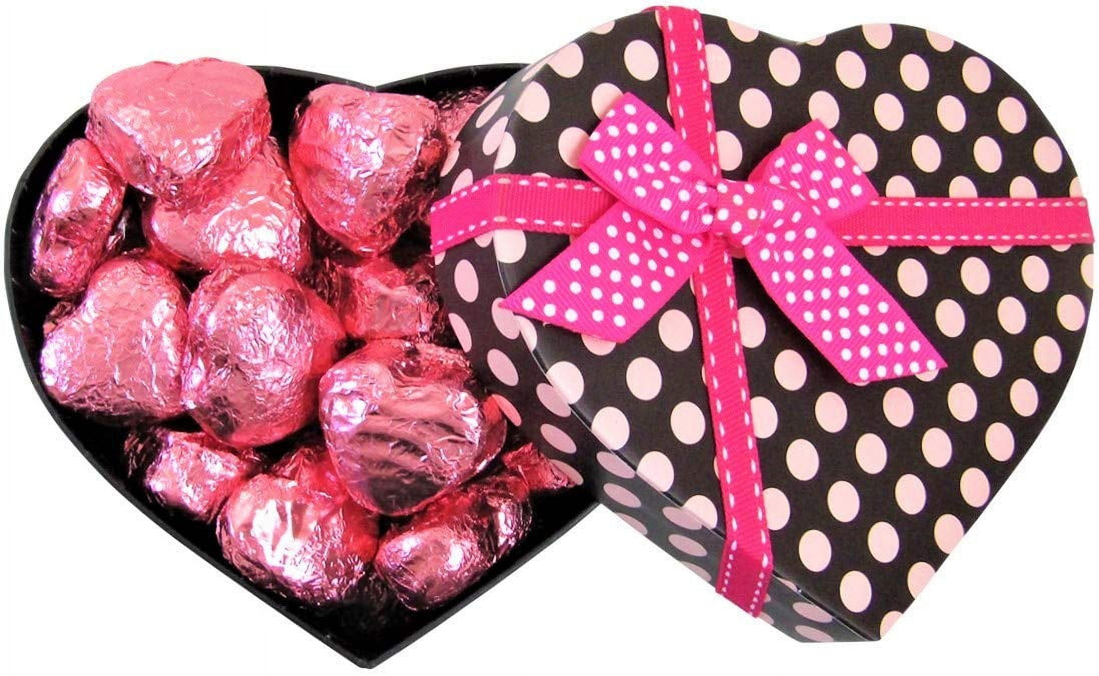Valentines Chocolate Raspberry Cremes Heart Box by – Great Valentines ...